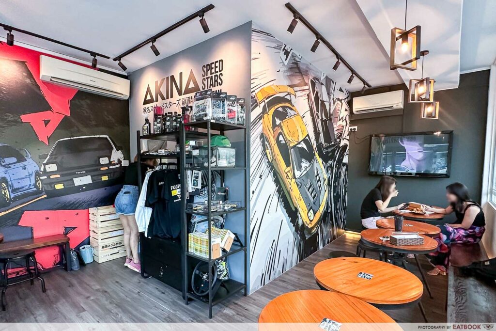 Initial D Cafe Opens In Singapore | Eatbook.sg