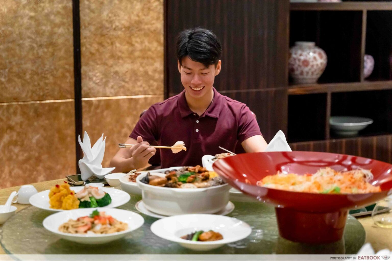 Li Bai Cantonese Restaurant Has Unique CNY Dishes—Bird’s Nest Lobster ...