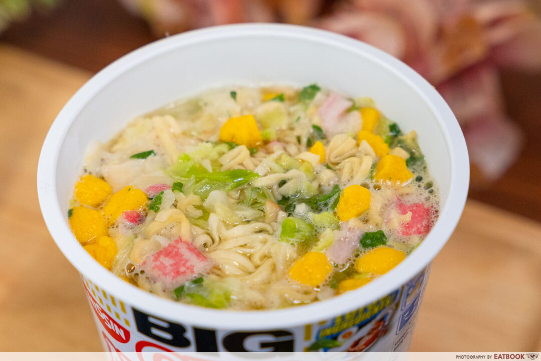 NISSIN Launches Spicy Tonkotsu Big Cup Noodles | Eatbook.sg
