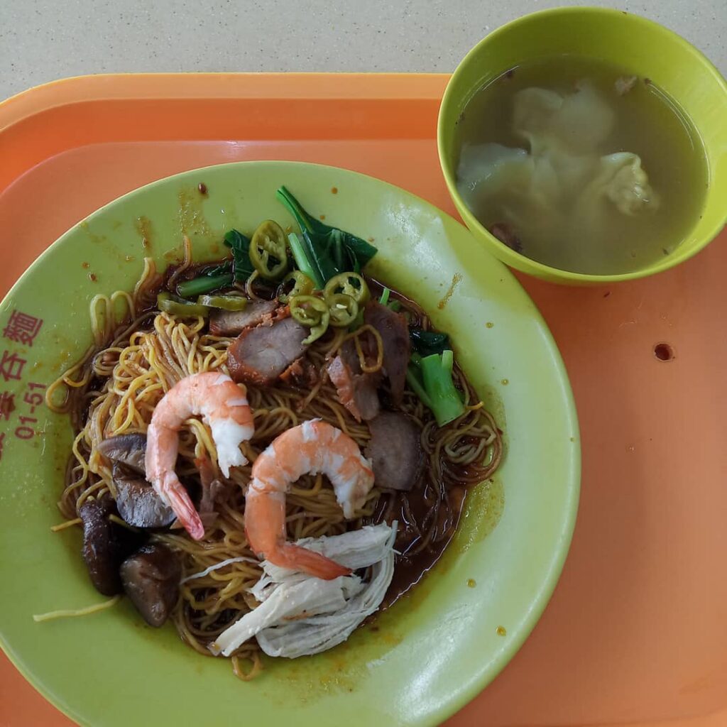51 Ming Fa Wanton Egg Noodle: Old-School Wonton Mee In Kovan | Eatbook.sg