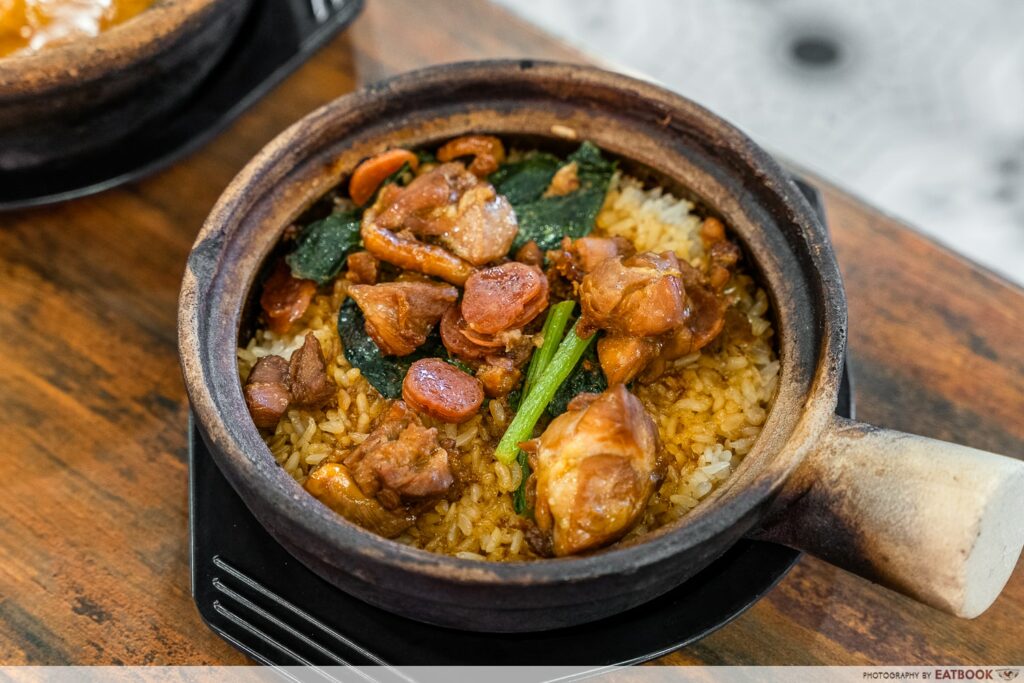 Sabo Sia Review: Spinning Claypot Rice Stall In Yishun | Eatbook.sg