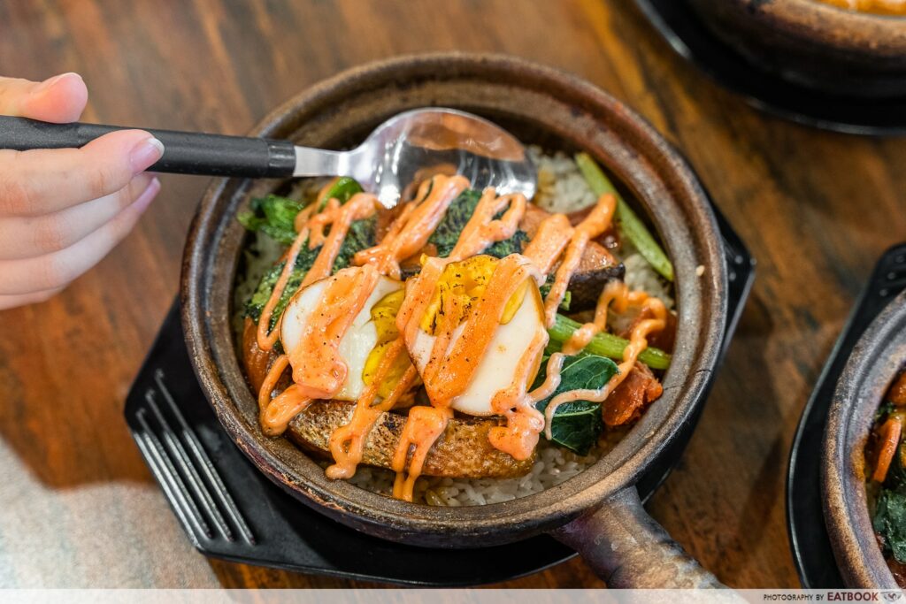 Sabo Sia Review: Spinning Claypot Rice Stall In Yishun | Eatbook.sg