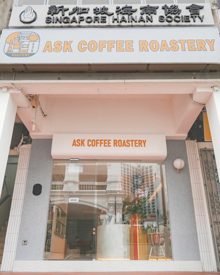 ASK Coffee Roastery Opens First Cafe In Singapore | Eatbook.sg