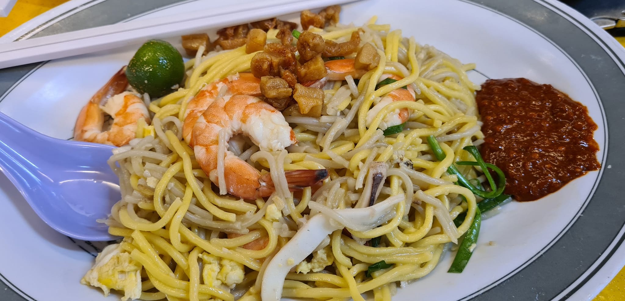 Kim's Famous Fried Hokkien Prawn Mee Has Been Around Since The 1960s | Eatbook.sg