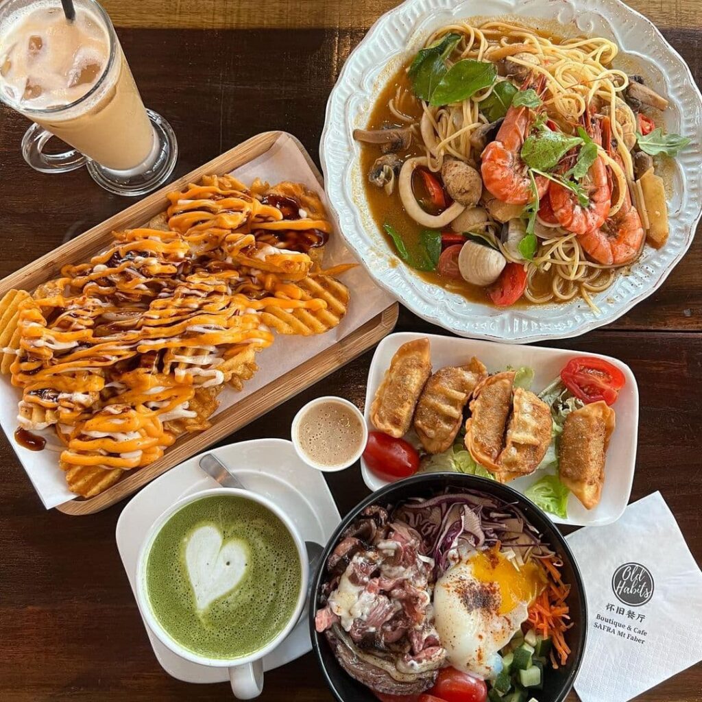 Old Habits Cafe: Vintage Cafe With Cheap Pasta In Telok Blangah ...