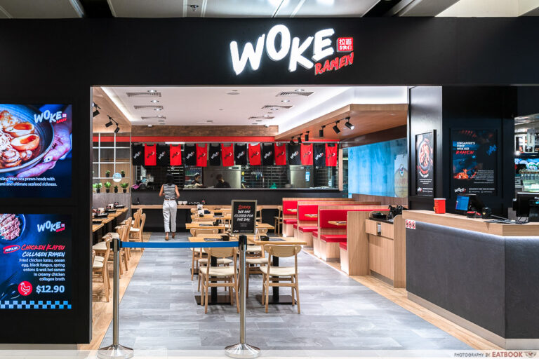 WOKE Ramen Review: Wok Hei Ramen At Changi Airport | Eatbook.sg