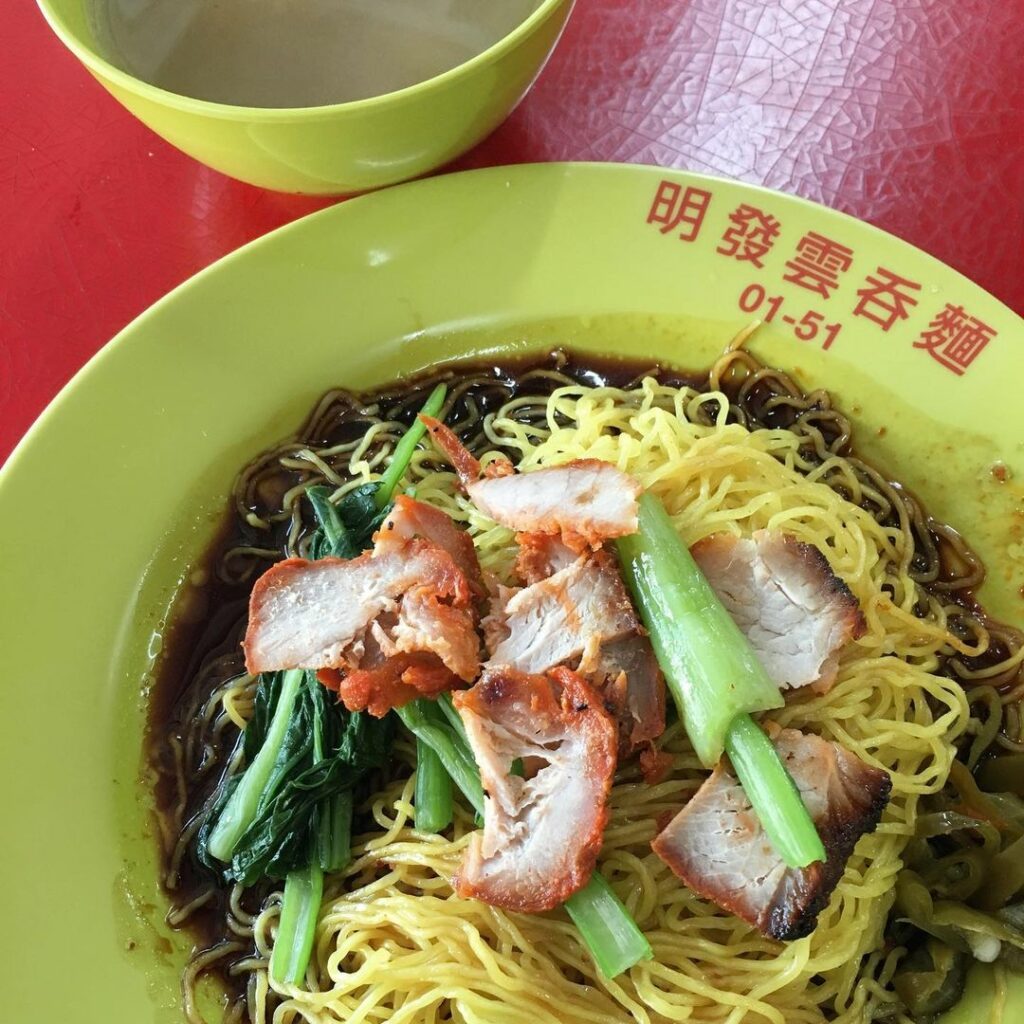 51 Ming Fa Wanton Egg Noodle: Old-School Wonton Mee In Kovan | Eatbook.sg