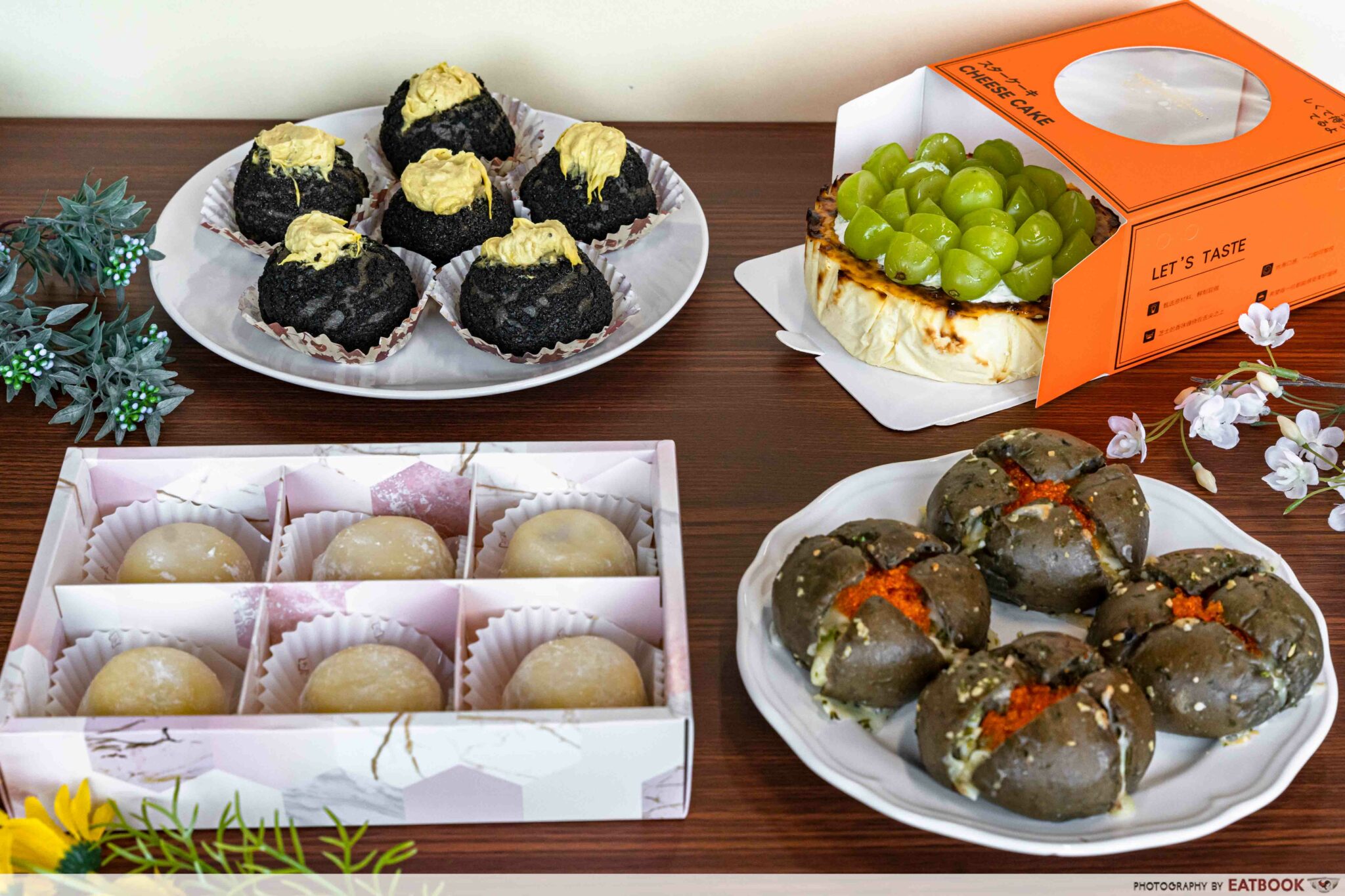 Morimori Yogashi Has Durian Daifuku And Shine Muscat Cheesecake ...