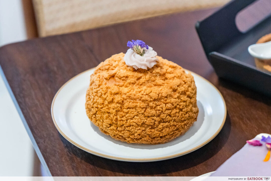 Cafe Lilac By Whisking Bakes: Taro Pork Floss Sando, Orh Nee Choux Puff ...