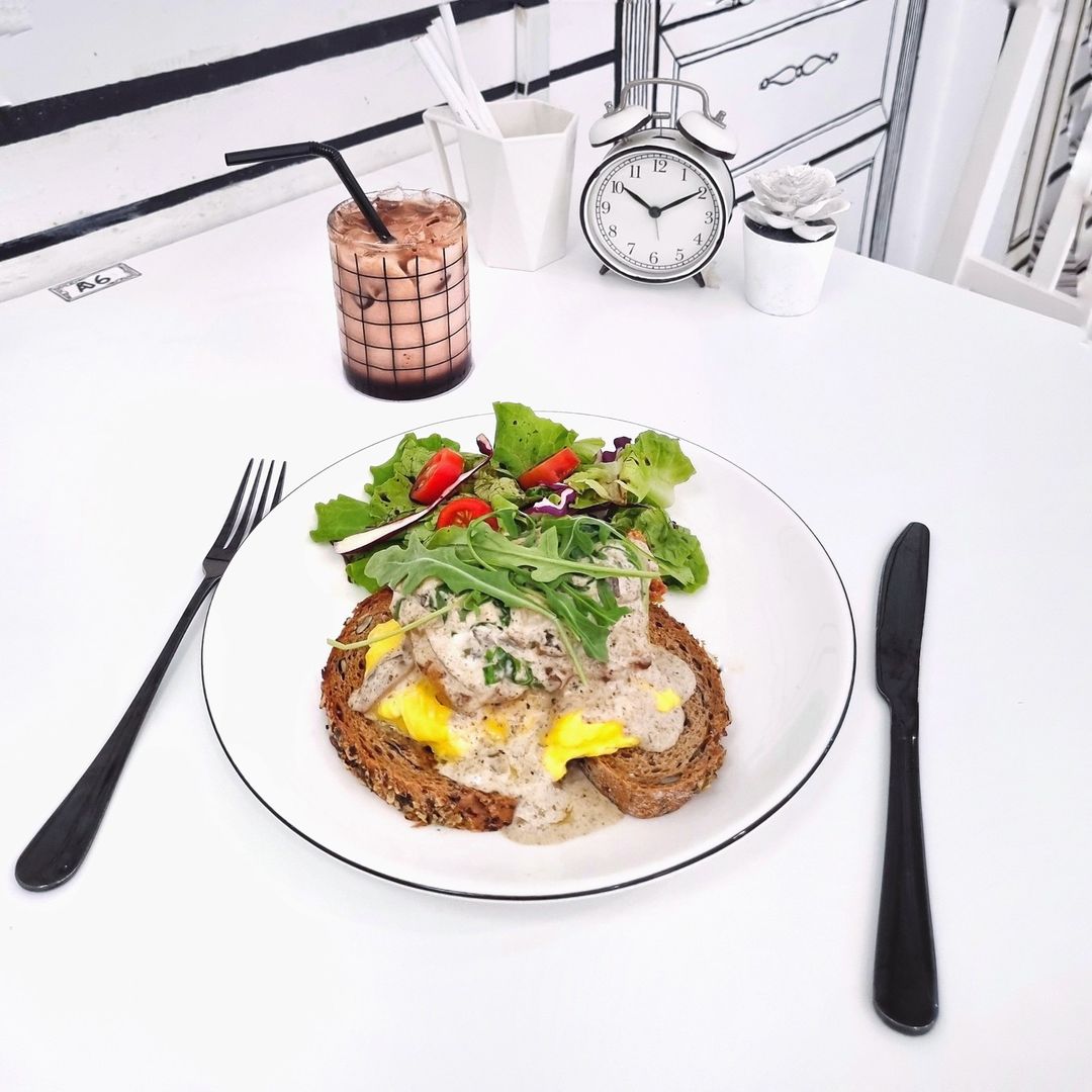 Cafe Monochrome: SG's First 2D Cafe In Jalan Besar | Eatbook.sg