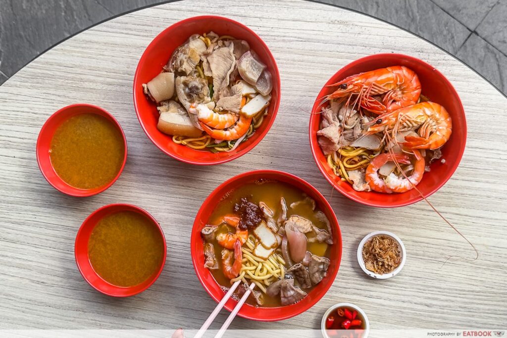 Feng Ji Big Prawn Noodle Review: Catch-Your-Own-Prawn Mee In Tai Seng ...