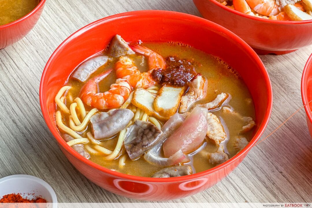 Feng Ji Big Prawn Noodle Review: Catch-Your-Own-Prawn Mee In Tai Seng ...