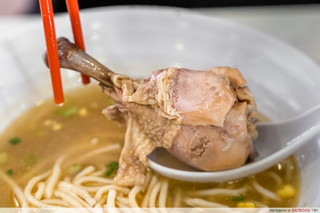 Xin Ban Mian Review: 24-Hour Eatery With Bak Kwa Noodles | Eatbook.sg