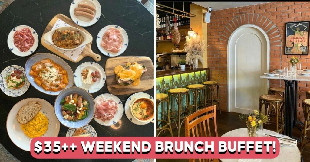 Bar Milano Has $35++ Brunch Buffet With Unlimited Cheeses, Vodka Pasta ...