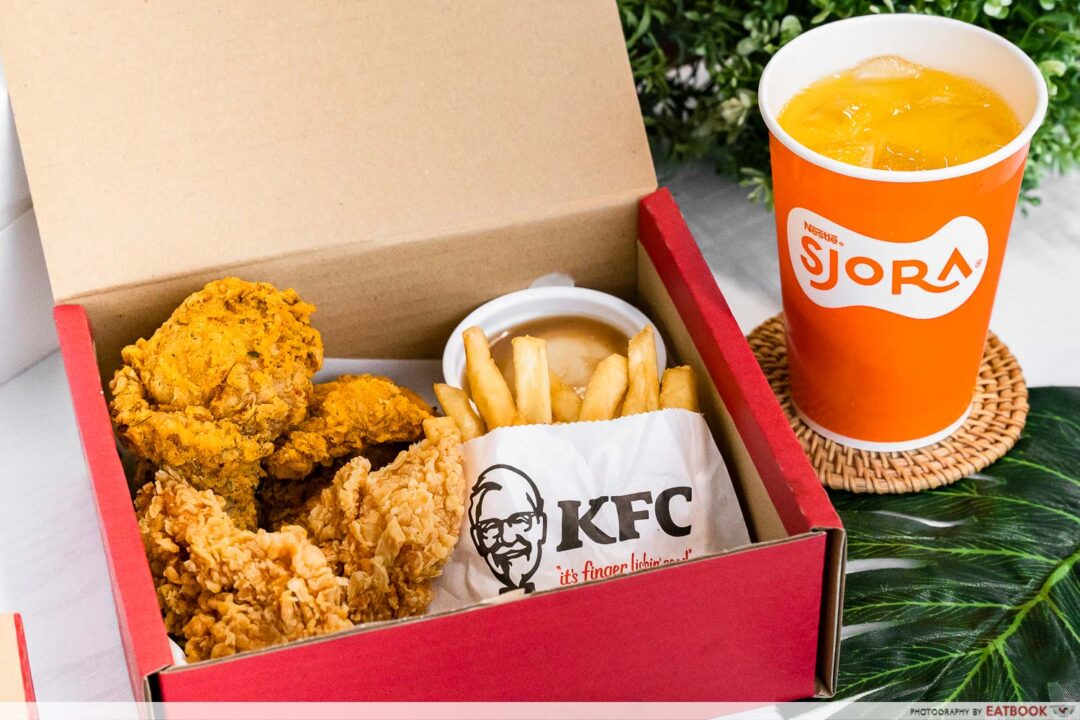 KFC Goldspice Salted Egg Fried Chicken Is Back | Eatbook.sg