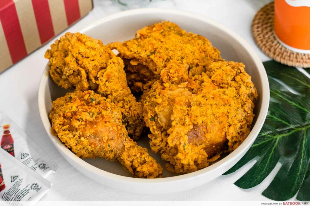 KFC Goldspice Salted Egg Fried Chicken Is Back | Eatbook.sg