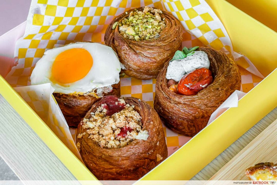 Swish Rolls Has New Mochi Croissant Egg Tart At Paragon | Eatbook.sg