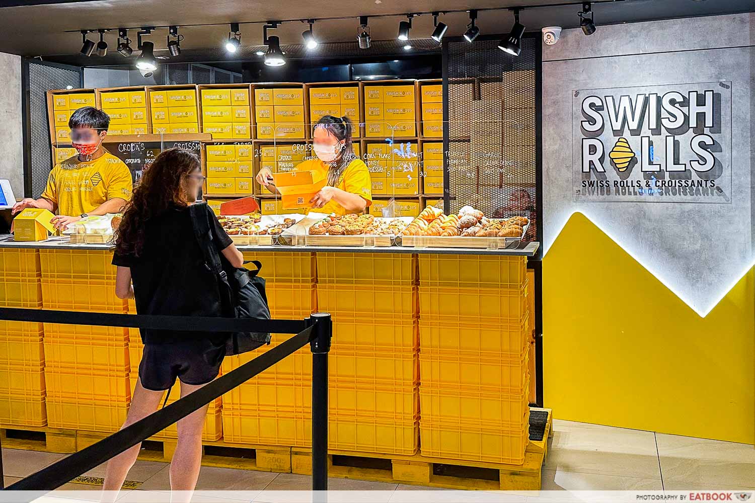 Swish Rolls Has New Mochi Croissant Egg Tart At Paragon | Eatbook.sg