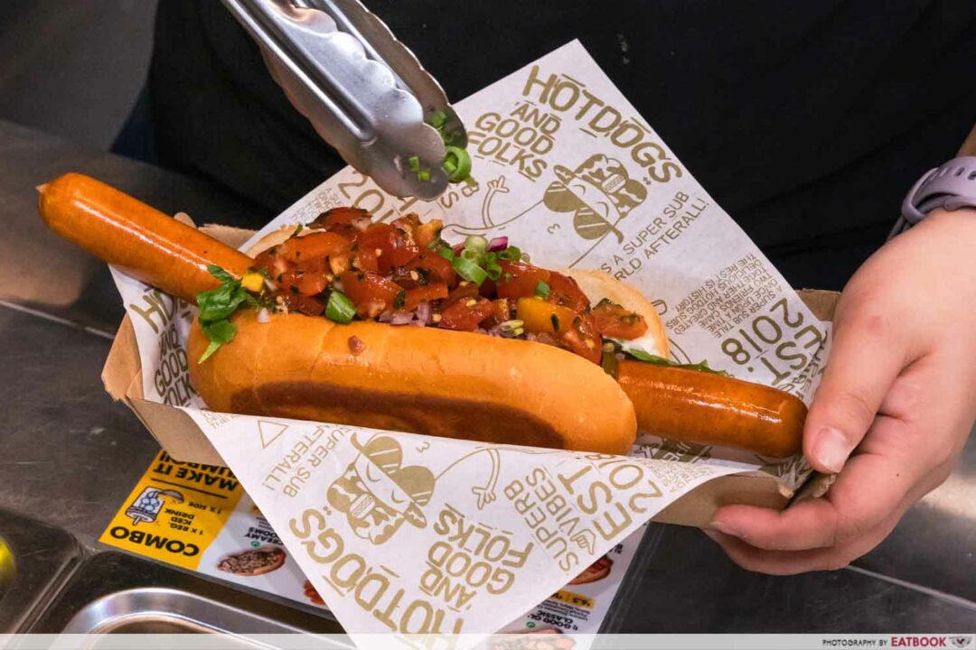 Super Sub Hotdogs Review: XXL Loaded Hotdogs In Tampines | Eatbook.sg