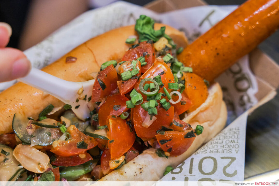 Super Sub Hotdogs Review: XXL Loaded Hotdogs In Tampines | Eatbook.sg