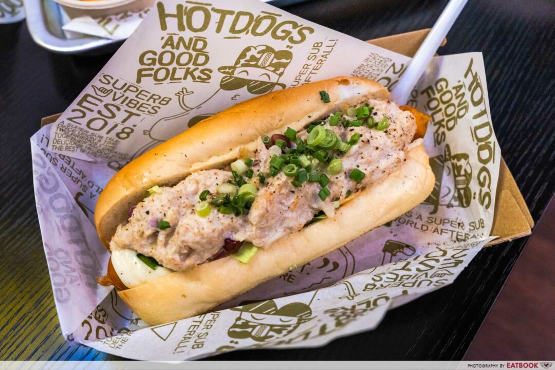 Super Sub Hotdogs Review: XXL Loaded Hotdogs In Tampines | Eatbook.sg