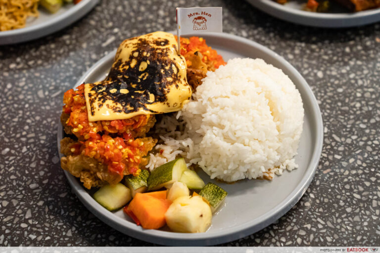 Mrs Hen Review: Popular Ayam Geprek In Bedok | Eatbook.sg