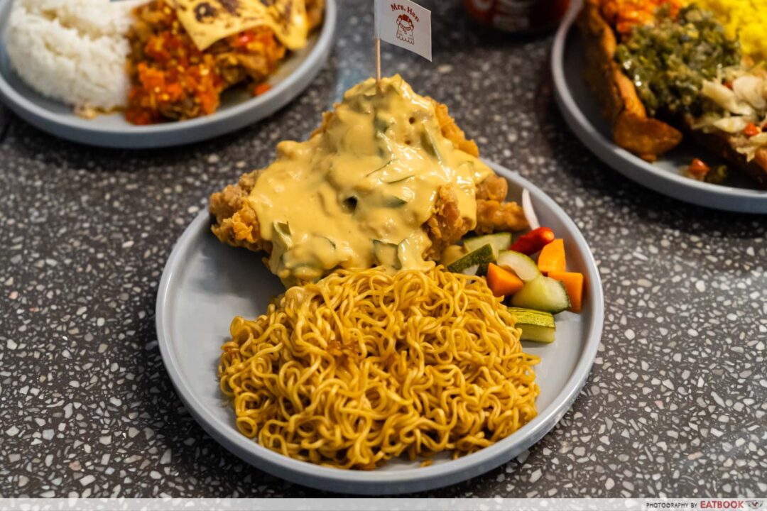 Mrs Hen Review: Popular Ayam Geprek In Bedok | Eatbook.sg