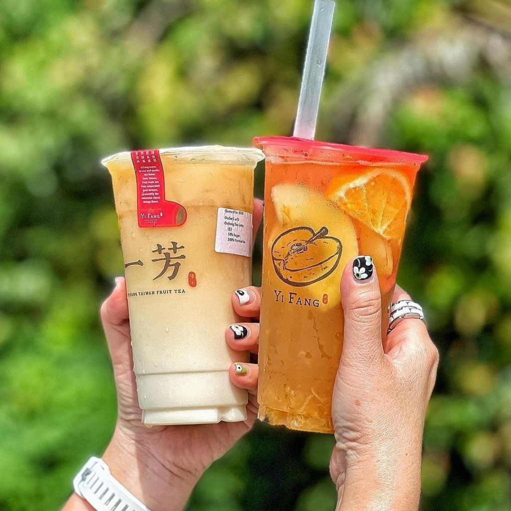 Yi Fang Taiwan Fruit Tea Has Bubble Tea-Shaped Pancakes | Eatbook.sg