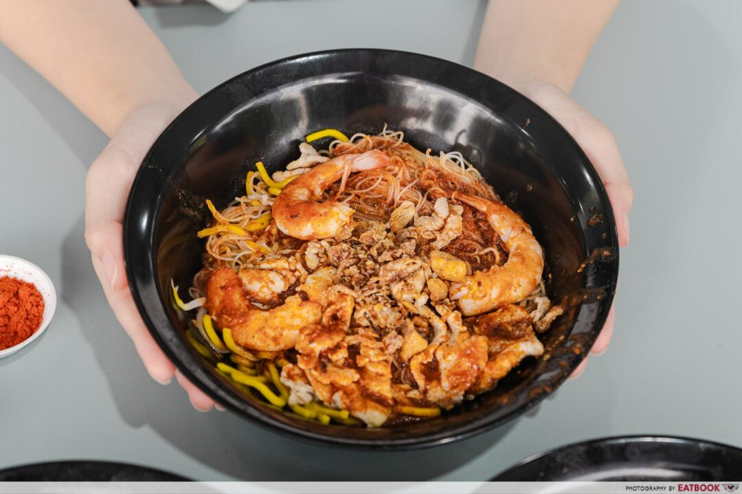 Amoy Street Boon Kee Prawn Noodles Review: Long Queue Prawn Mee In ...
