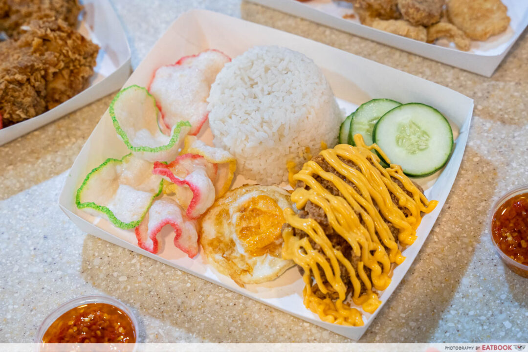 I Am Geprek Bensu: Famous Indonesian Ayam Geprek In Orchard | Eatbook.sg