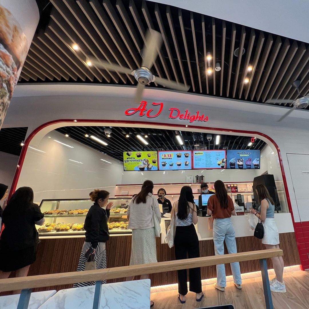 AJ Delights Opens At One-north With Fresh Muffins | Eatbook.sg