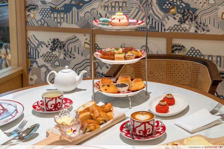 La Savoir: High Tea With Hermès Tableware In Orchard | Eatbook.sg