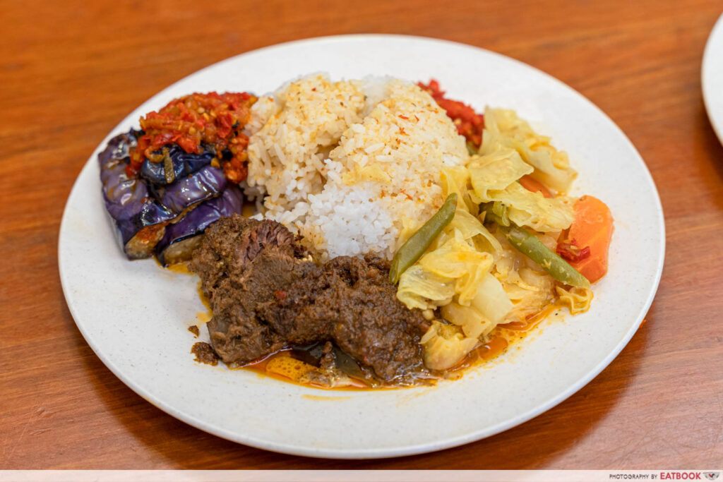 Hjh Maimunah Has Michelin Bib Gourmand Nasi Padang | Eatbook.sg