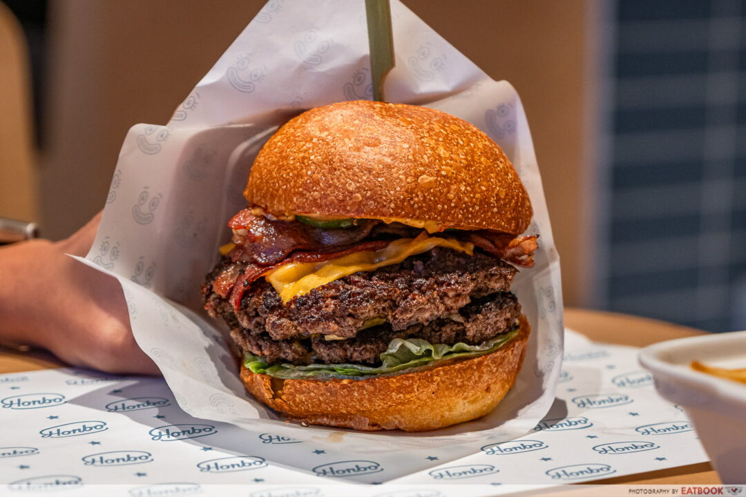 Honbo Review: Famous HK Burger Chain Opens In CHIJMES | Eatbook.sg