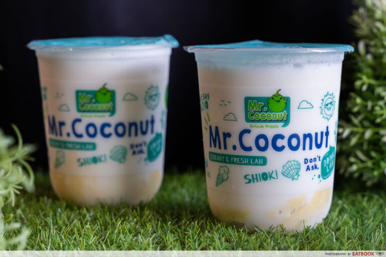 Mr Coconut Has A New MSW Coconut Shake | Eatbook.sg