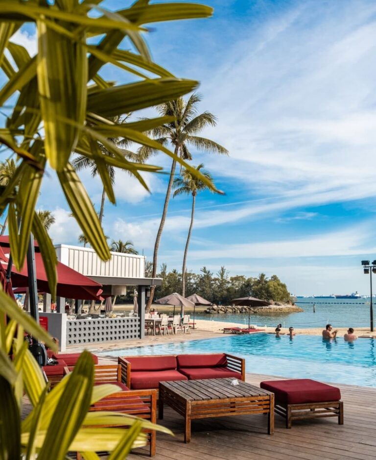 8 Best Beach Clubs In Sentosa For Cocktails And Sea Views | Eatbook.sg