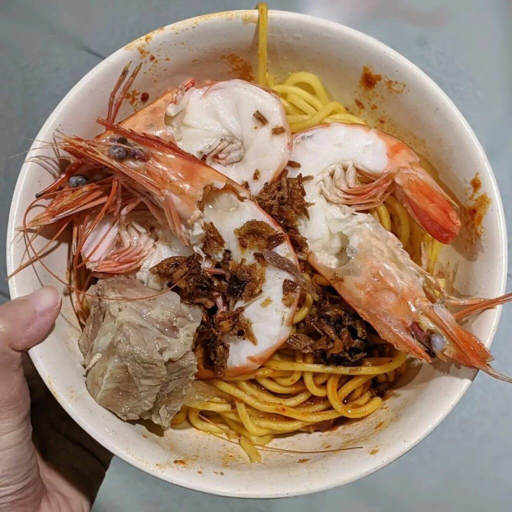 Zion Road Big Prawn Noodle: Michelin-Approved XL Prawn Mee | Eatbook.sg
