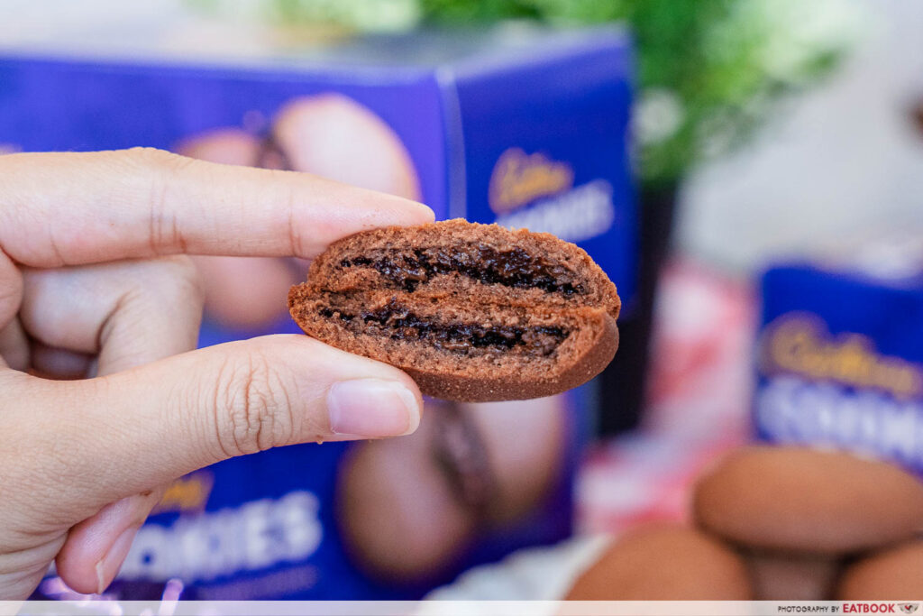 Cadbury Launches Cookie With Gooey Chocolate Cream Centre | Eatbook.sg