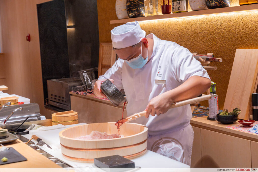 Haku Sushi Has $68++ Omakase At Great World | Eatbook.sg