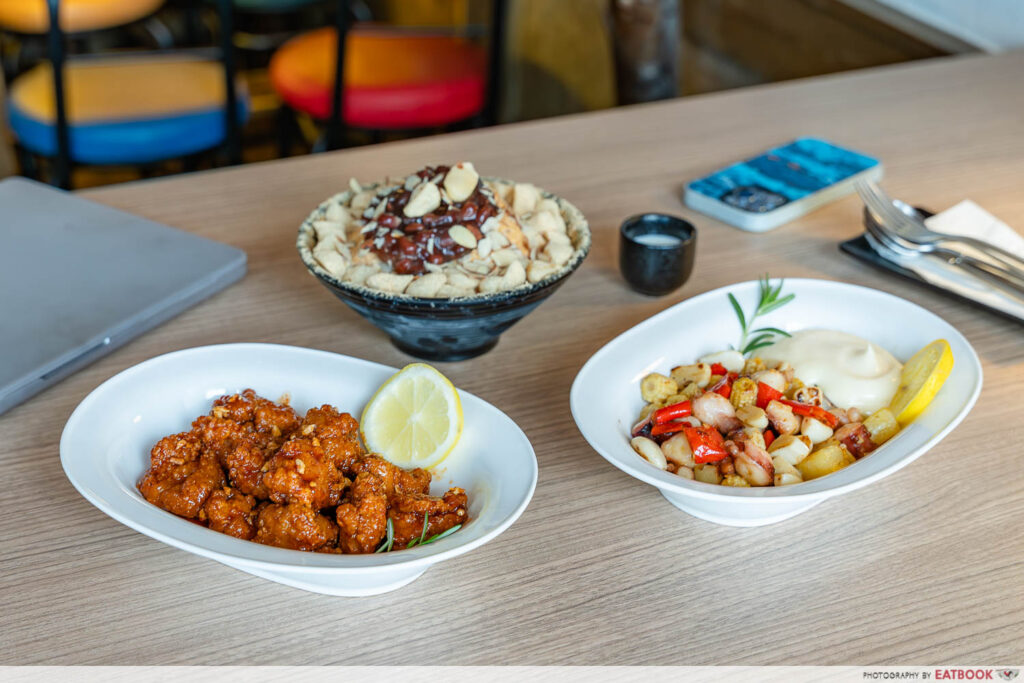 Routine Korean Fusion Cafe & Bar: Floral Korean Cafe In CBD | Eatbook.sg