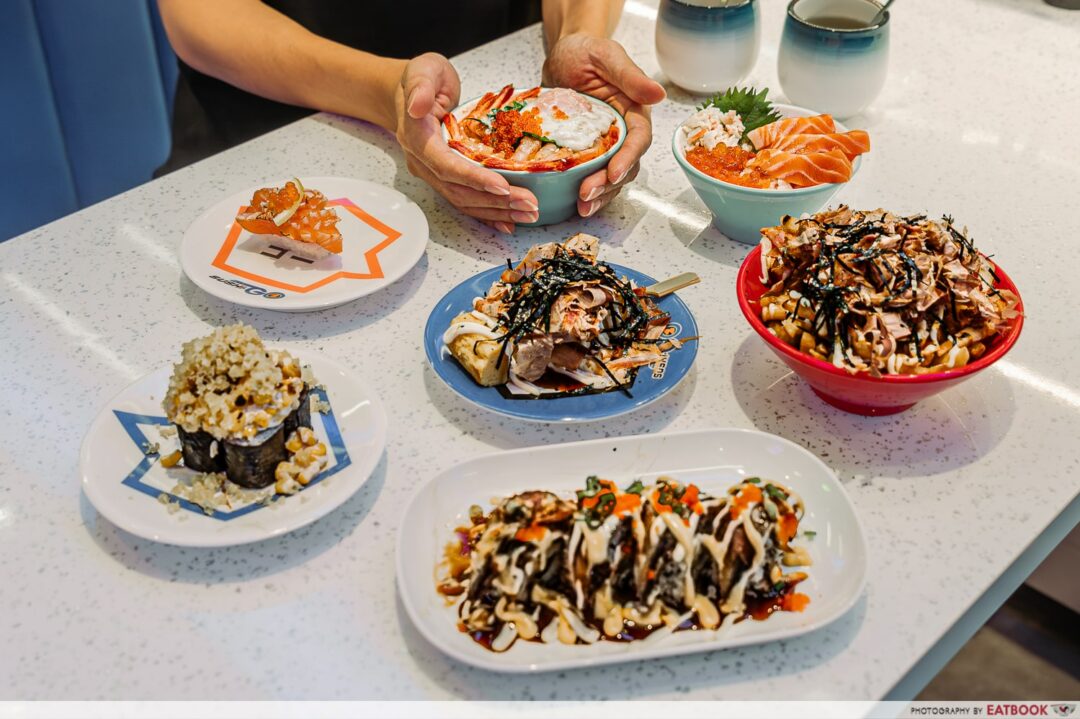 Sushi-GO Review: Sushi Chain With Over 150 Dishes | Eatbook.sg