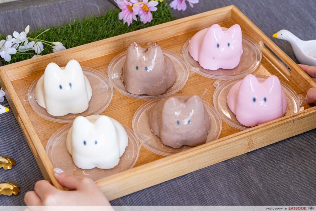Hana Japanese Restaurant Sells The Viral Korean Jiggly Pudding | Eatbook.sg