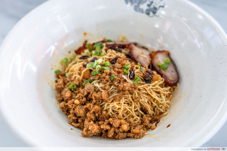Meow Mee Review: Sarawak Kolo Mee And Laksa In Geylang | Eatbook.sg