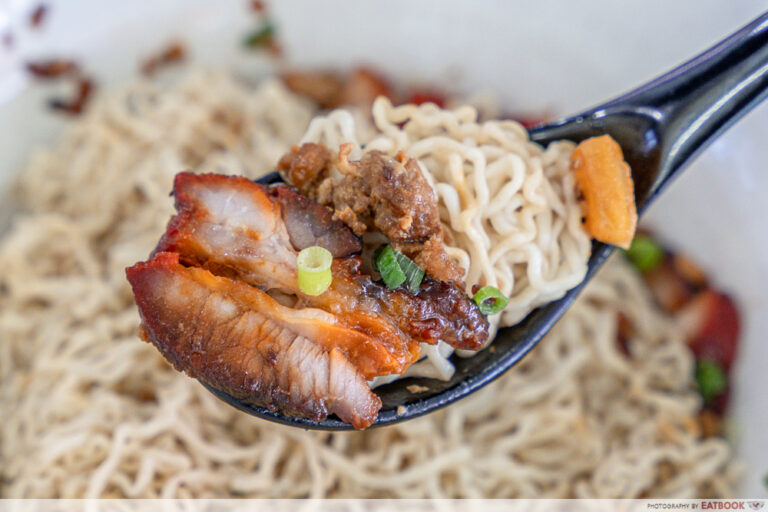 Meow Mee Review: Sarawak Kolo Mee And Laksa In Geylang | Eatbook.sg