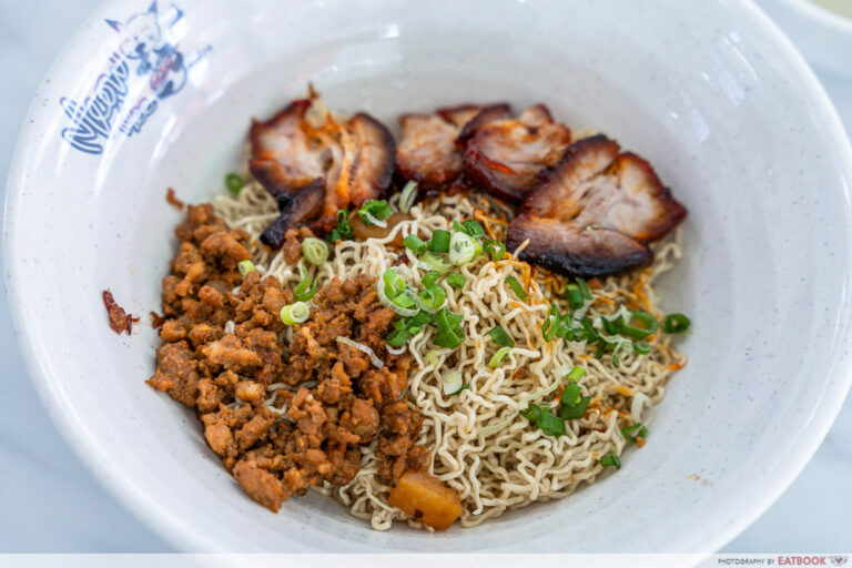 Meow Mee Review: Sarawak Kolo Mee And Laksa In Geylang | Eatbook.sg