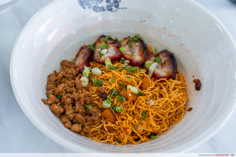 Meow Mee Review: Sarawak Kolo Mee And Laksa In Geylang | Eatbook.sg