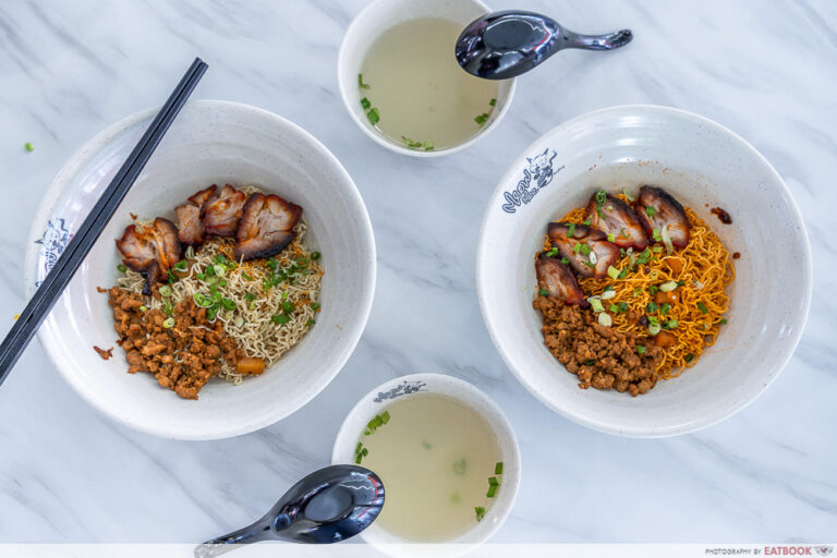 Meow Mee Review: Sarawak Kolo Mee And Laksa In Geylang | Eatbook.sg