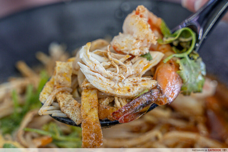 Meow Mee Review: Sarawak Kolo Mee And Laksa In Geylang | Eatbook.sg