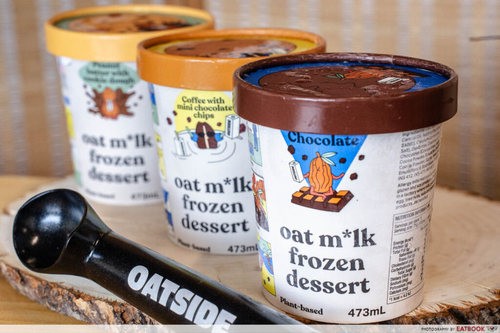 Oatside Has New Dairy-Free Ice Cream In Singapore | Eatbook.sg