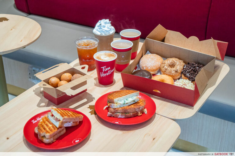 Tim Hortons Opens First SG Outlet In VivoCity | Eatbook.sg